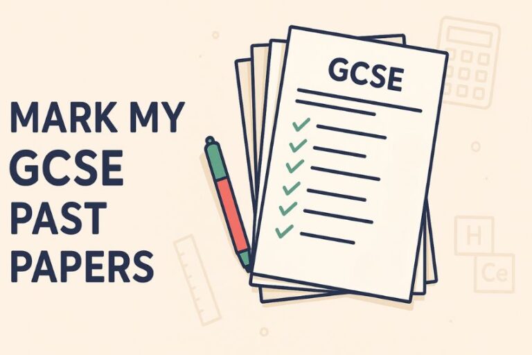 MarkMyGCSE: Instantly Grade Your GCSE Past Papers - Edumentors