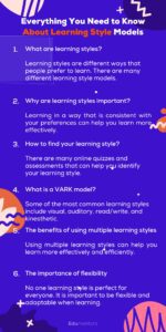 Top 4 Learning Style Models – Debates Surrounding Them - Edumentors