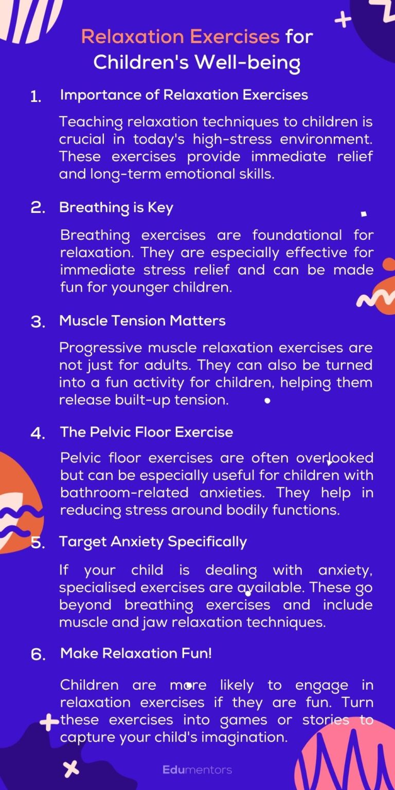 The Best Relaxation Exercises For Children - Edumentors