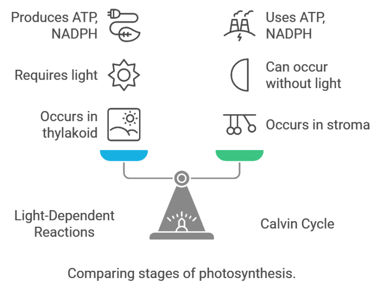 The Light-Dependent Reactions of Photosynthesis: A-Level