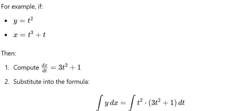 Parametric Integration A-level Maths - What You Need To know